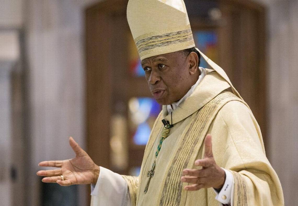 Diocese on defense as bishop denies telling Illinois schoolkids that ...